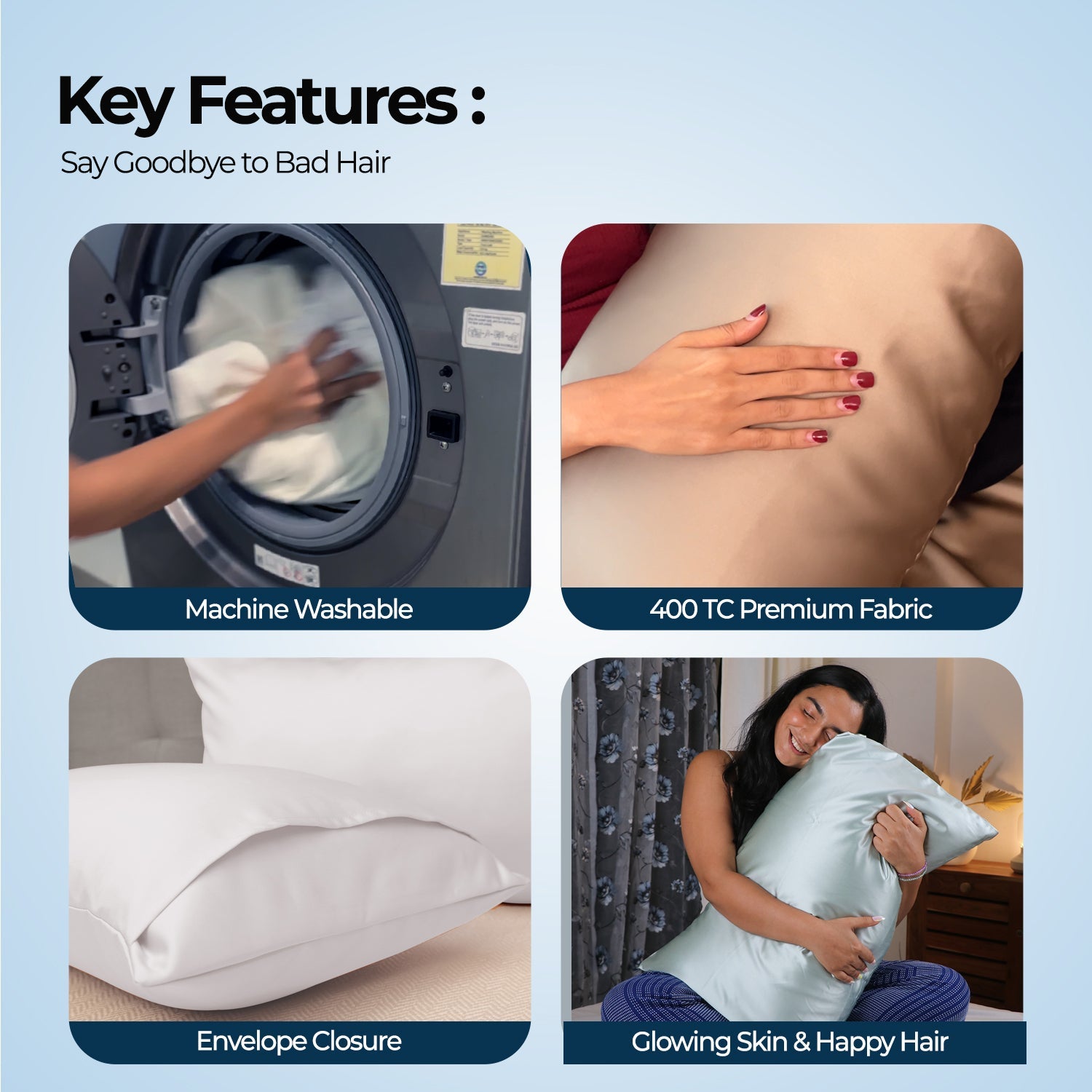 Seevo - Satin Pillow Covers | Cushion Covers | Bedsheets and more ...